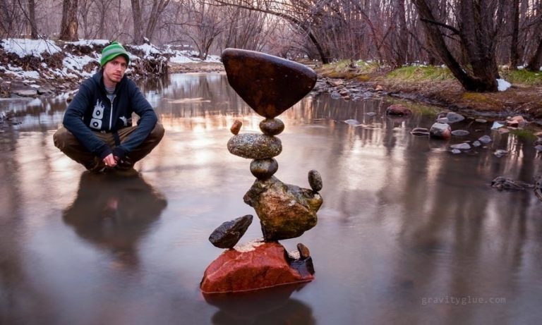 The Secret Behind How This Guy Balances Rocks Is Finally Revealed, And ...