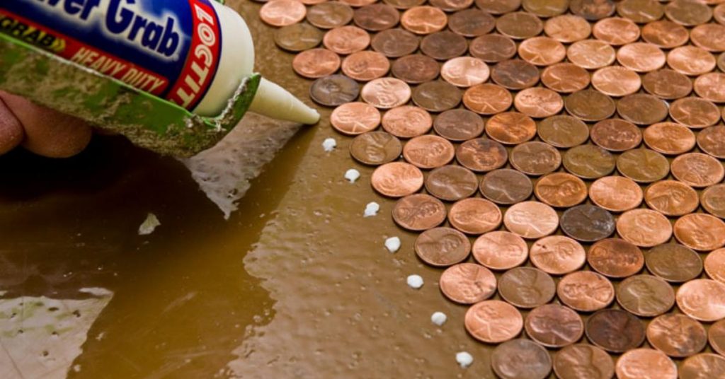 If You Glue A Bunch Of Coins To Your Floor, The Result Will Blow You ...