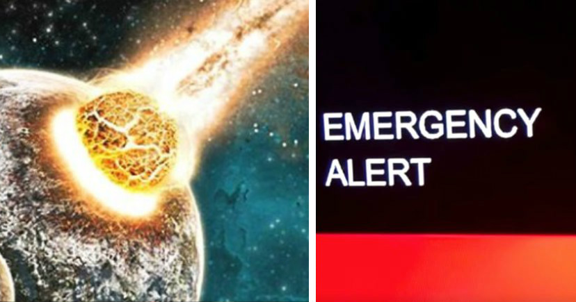 Video of Frightening Apocalypse Message Interrupts TV Programming