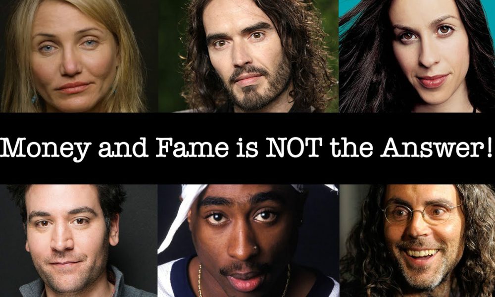 Celebrities Speak Out On Fame & Materialism. One Of The Most Powerful ...