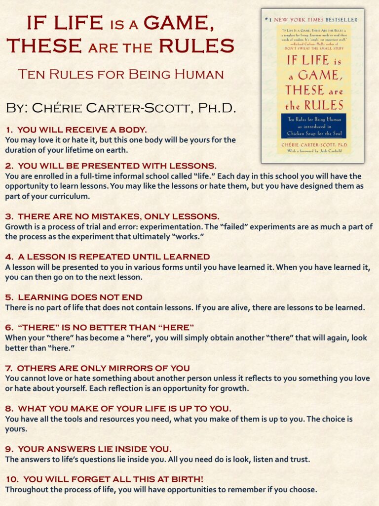 9 Rules for Being Human